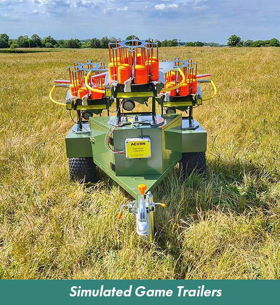 Clay Pigeon Traps & Simulated Game Trailers - Acorn Traps